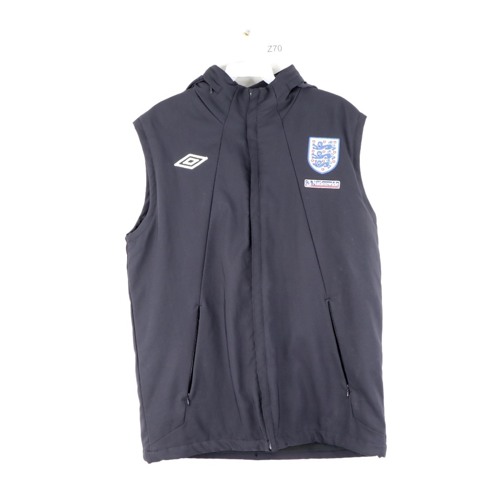 Umbro England National Team Lined Soccer Vest Blue - Gem